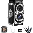 Amazon.com: CHUZHAO Mini Retro Digital Camera - Vintage TLR Style Point ...
