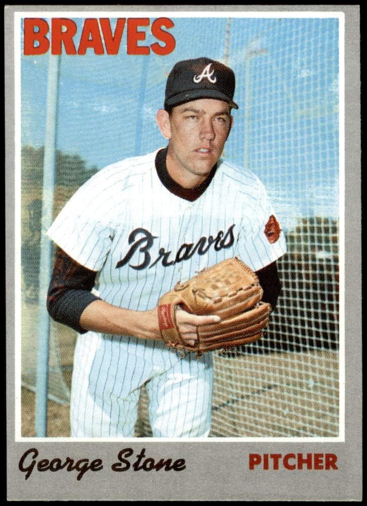 Amazon.com: 1970 Topps # 122 George Stone Atlanta Braves (Baseball Card ...