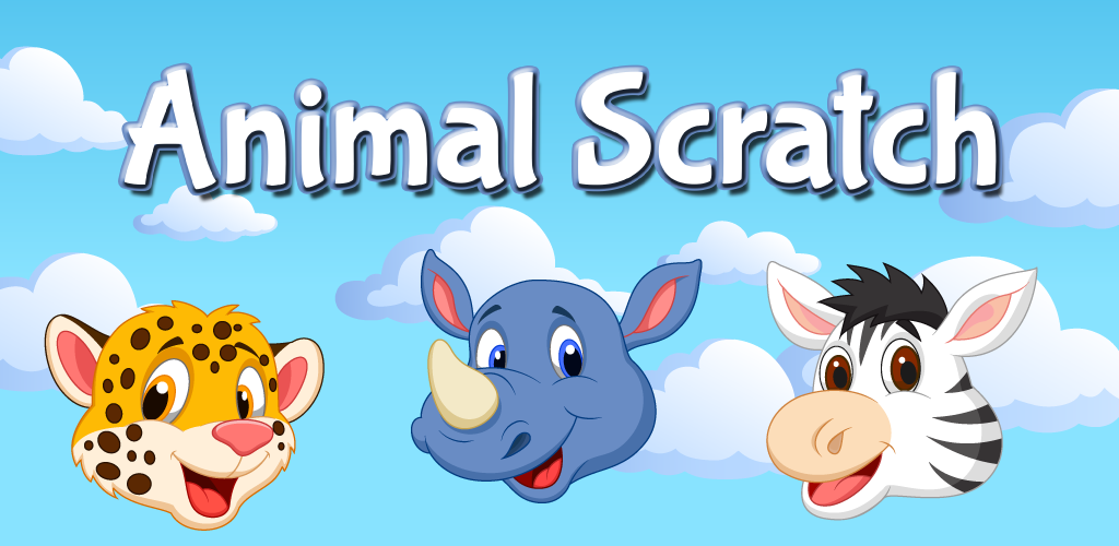 Kids Animals Scratch & Color 2 - Amazing Wild Animals Safari at the Zoo - Fun animal adventure ...
