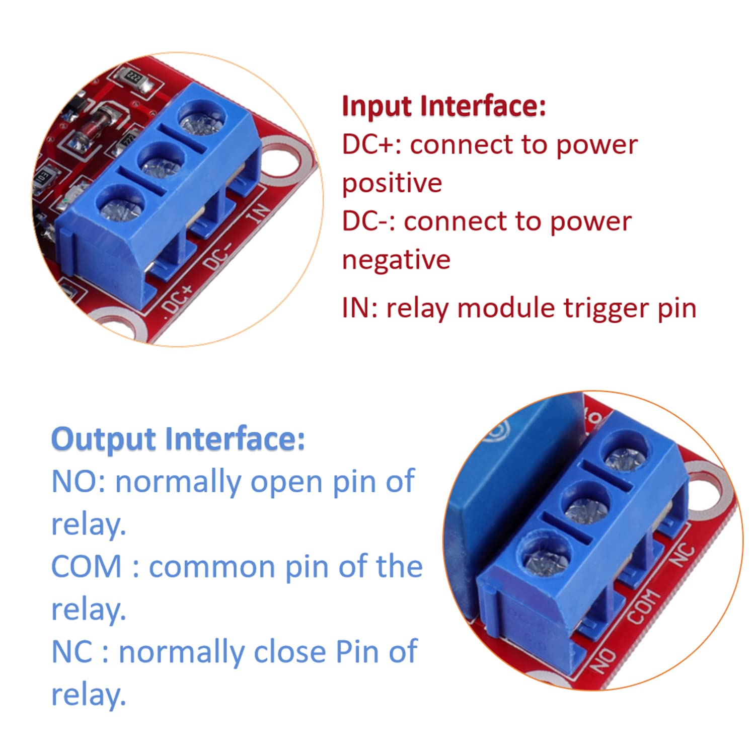 Mua 5V One Channel Relay Module Relay Switch with OPTO Isolation High ...