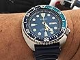 Amazon.com: Seiko Prospex Blue Lagoon Turtle Limited Edition Divers ...