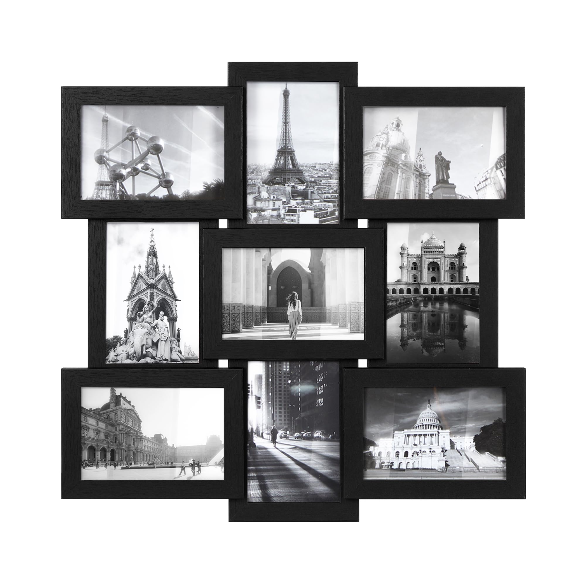 SONGMICS Collage Picture Frames, 4x6 Picture Frames Collage for Wall ...