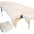 Amazon.com : Fleece Massage Tables Cover Set 31"x72", Cozy Quilted ...