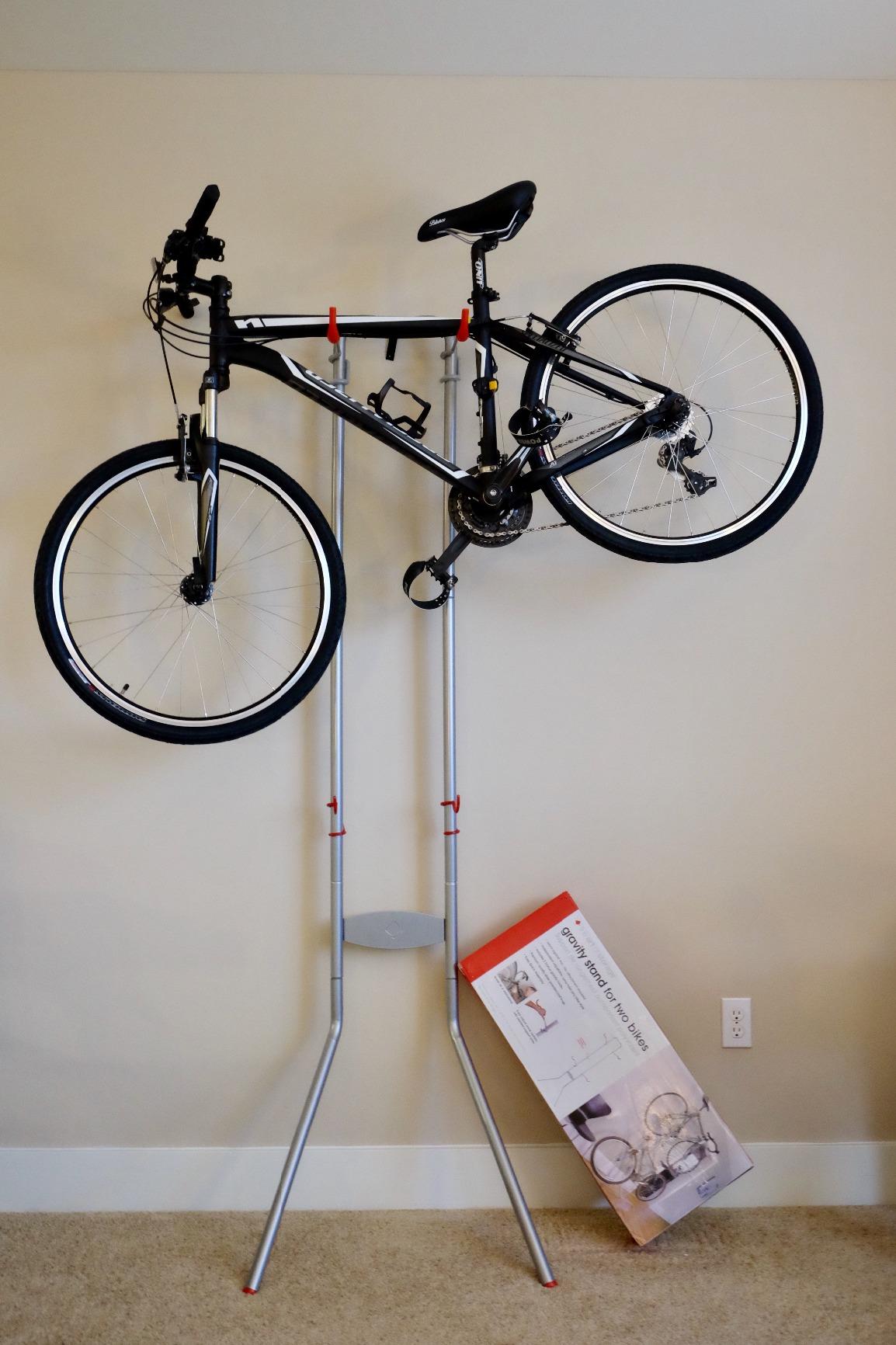 $9/mo - Finance Delta Cycle Double Bike Leaning Floor Stand, Tool-Free ...