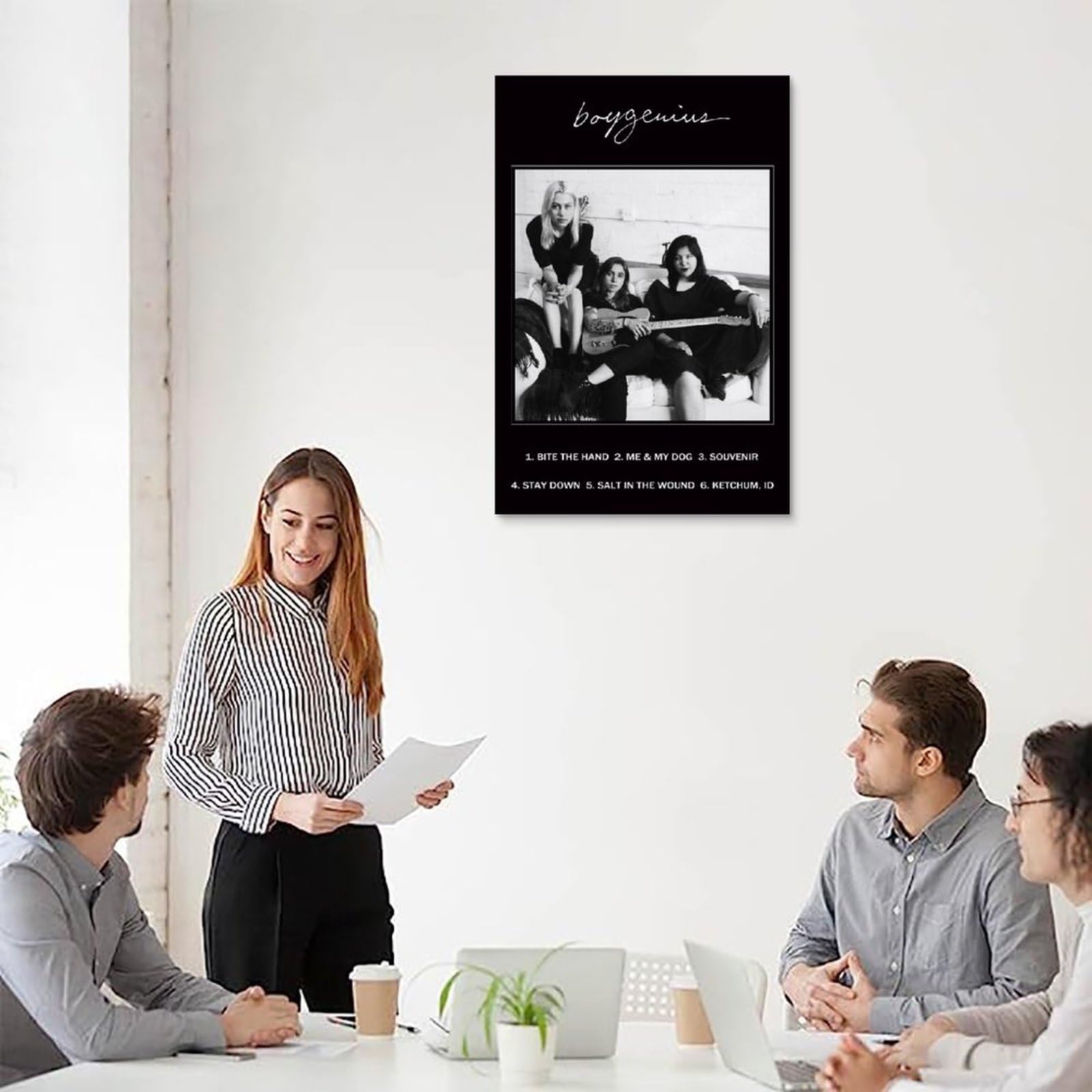 UTOYA Boygenius Poster Album Cover Posters Canvas Art Poster Bedroom ...