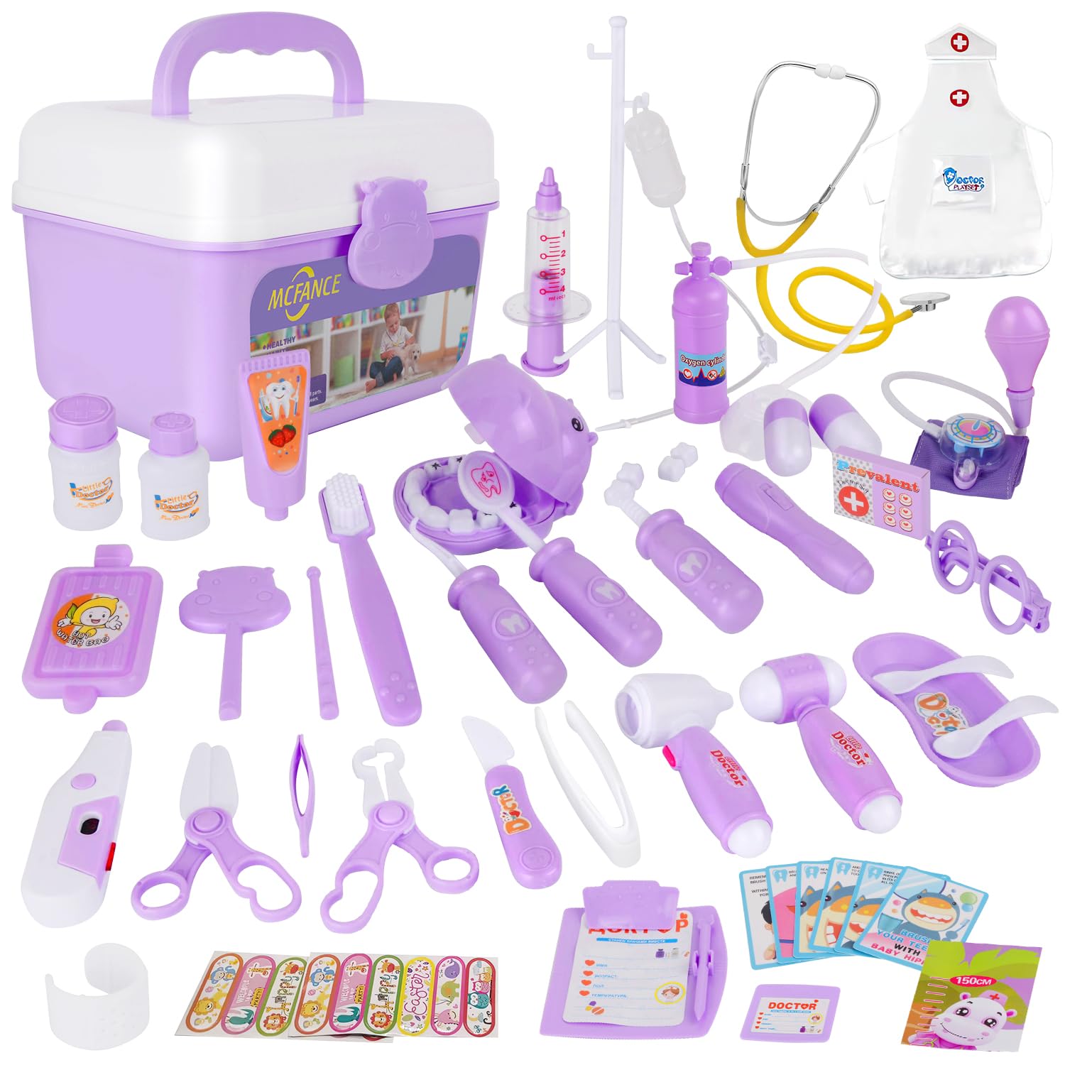 Mua MCFANCE Toy Doctor Kits 48Pcs Pretend Play Doctor Kit Toys ...