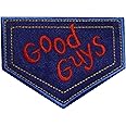 Amazon.com: Good Guys Applique Patches, Funny Cute Embroidered Appliqué ...