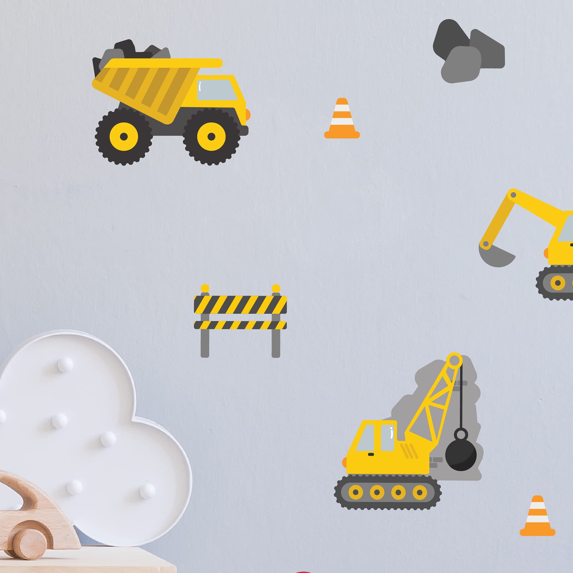 Teddylabels - Heavy Duty Vehicles Decals - Easy-to-Apply & Removable ...
