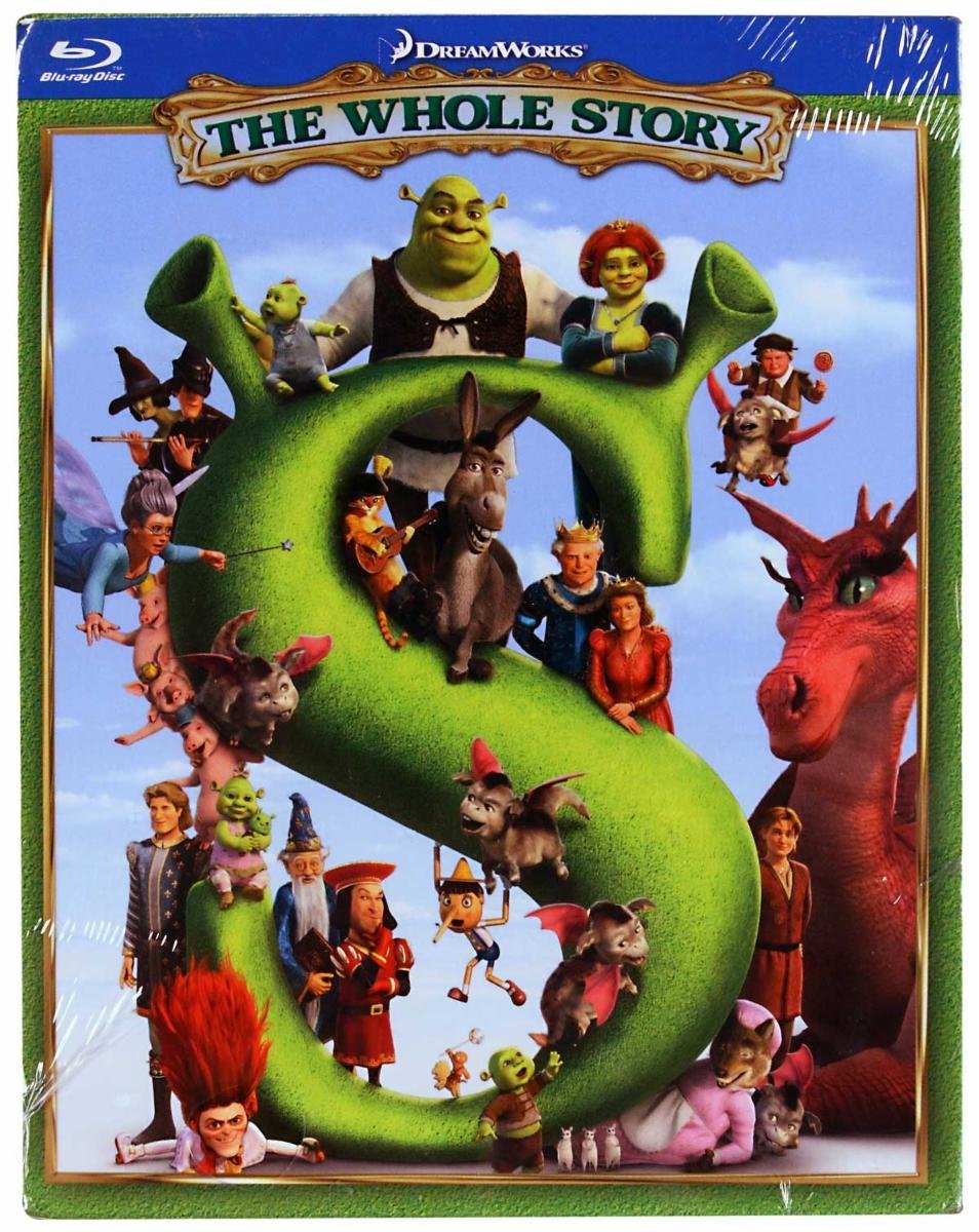Shrek: The Whole Story Quadrilogy: Amazon.in: Mike Myers, Eddie Murphy ...