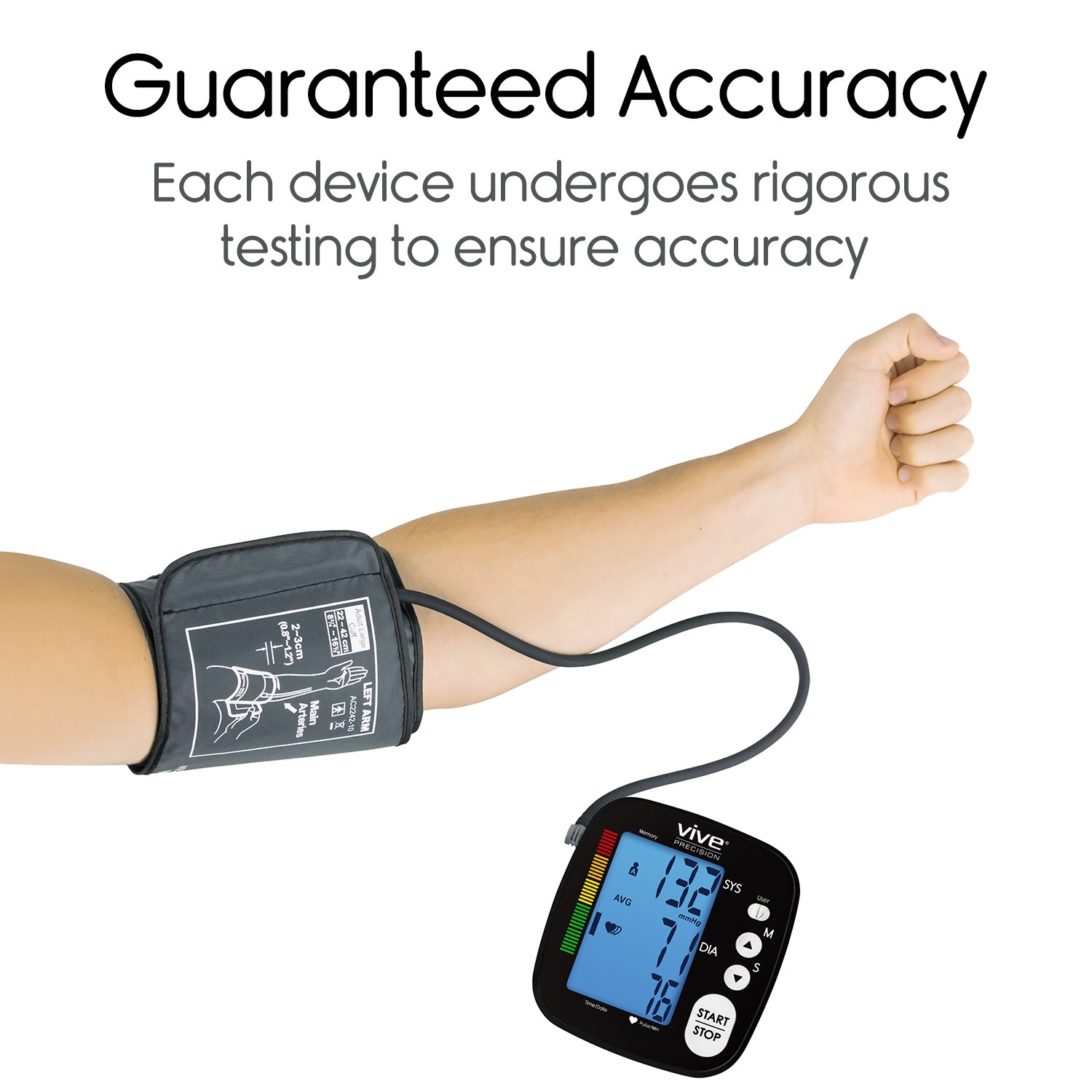 Vive Precision Blood Pressure Machine Heart Rate Monitor Automatic vive-precision-blood-pressure-machine-heart-rate-monitor-automatic