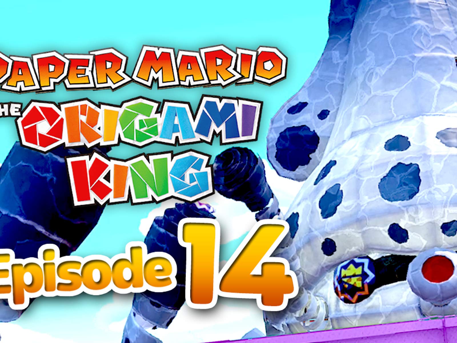Watch Clip: Paper Mario The Origami King Gameplay - Zebra Gamer | Prime ...