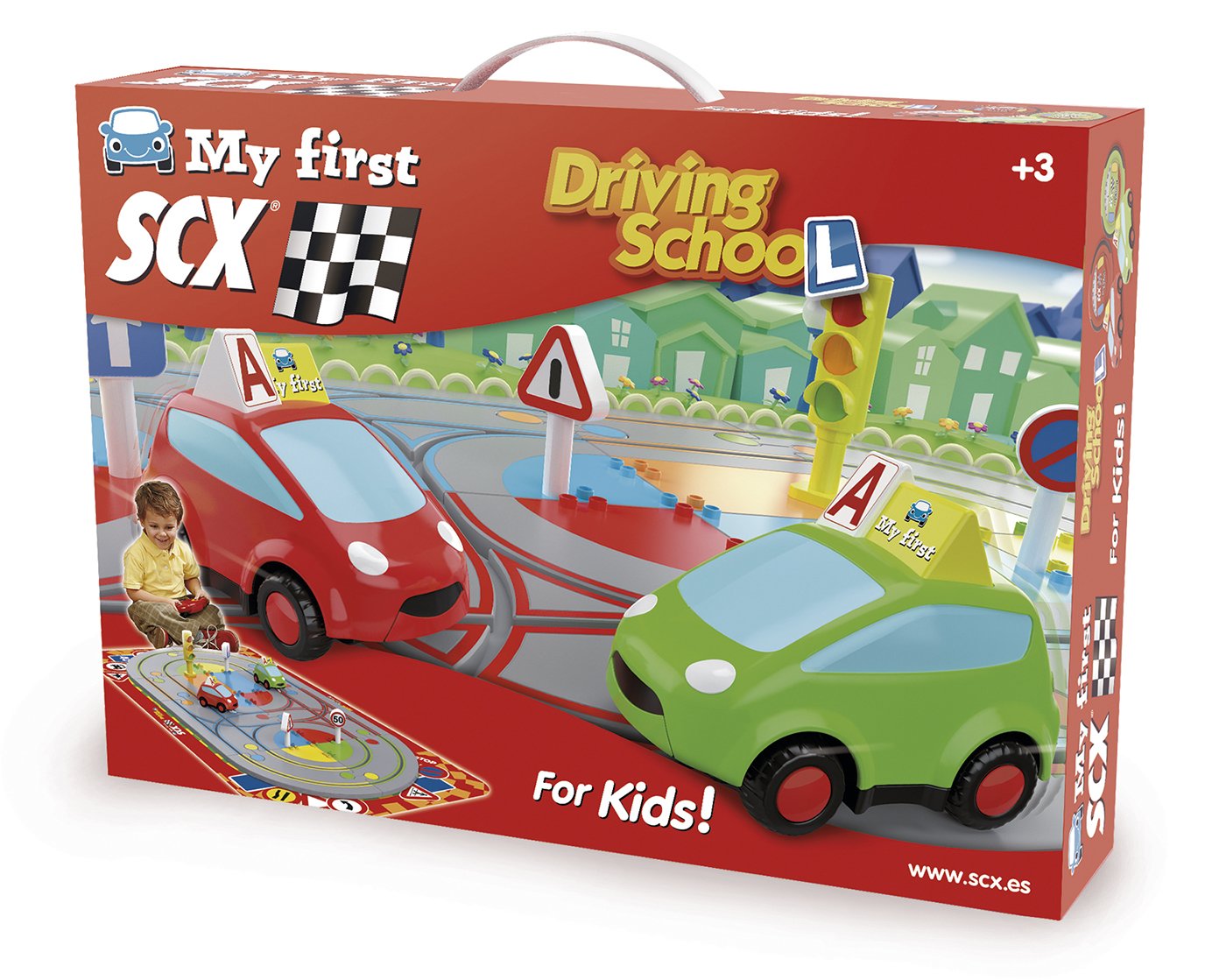 Donde comprar Scalextric My First SCX Autoescuela Fabrica de Juguetes FX