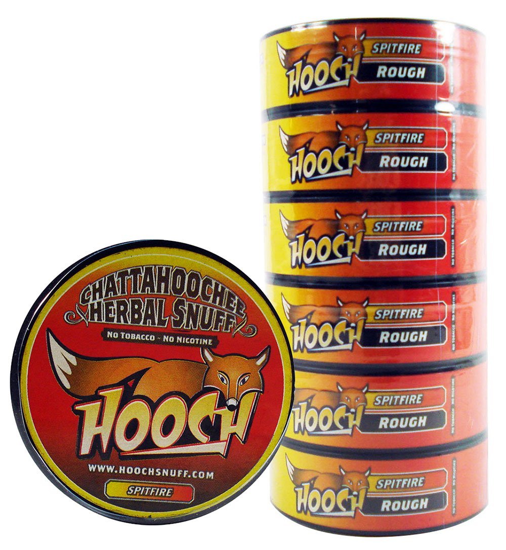 Amazon.com: (6)Six Chattahoochee Hooch Herbal Snuff Cans 1.2oz/34g ...