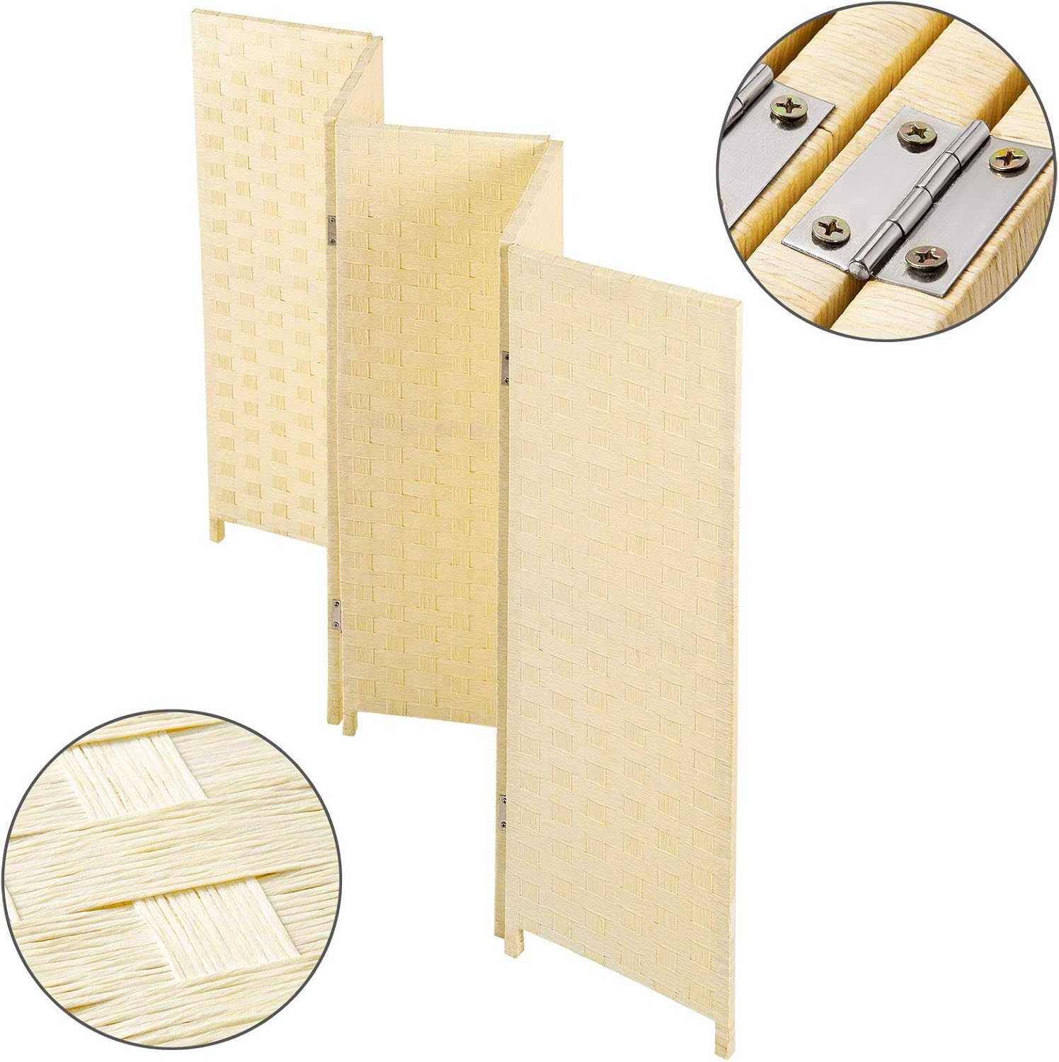 Yangbaga Cat Litter Box Privacy Screen, 3.1′ High 5′ Wide Foldable and ...