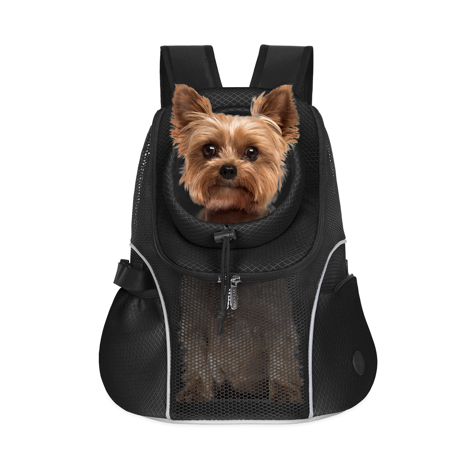 WOYYHO Pet Dog Carrier Backpack Small Dog Front Backpack Ventilated ...
