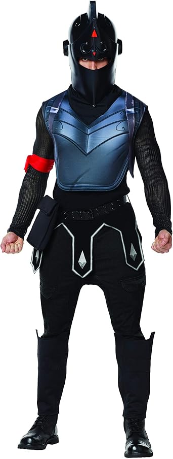 Amazon.com: Spirit Halloween Adult Fortnite Black Knight Costume - L ...