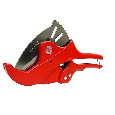 MCC PVC CPVC Pipe Cutter - Liberação Rápida, One-Handed, Cortes de
