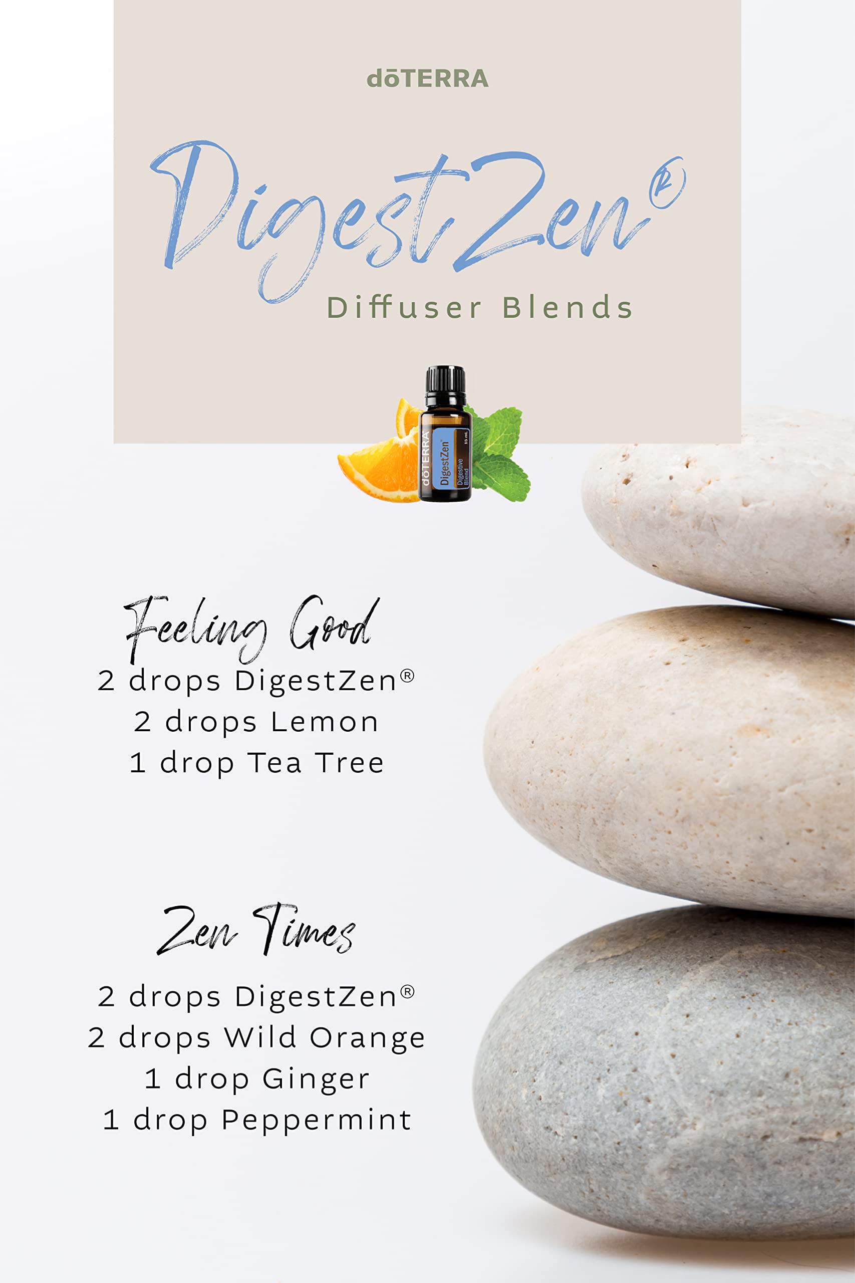 Mua doTERRA DigestZen 15ml - Pure Essential Oil Digestive Blend with Peppermint, Ginger and ...