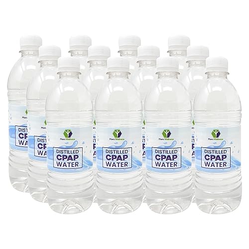 Mars Wellness Distilled Water for CPAP Machines - Distilled Water for ...