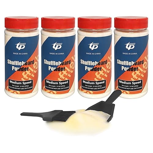 Shuffleboard Sand Wax High/Medium Speed Shuffleboard Powder Set ...