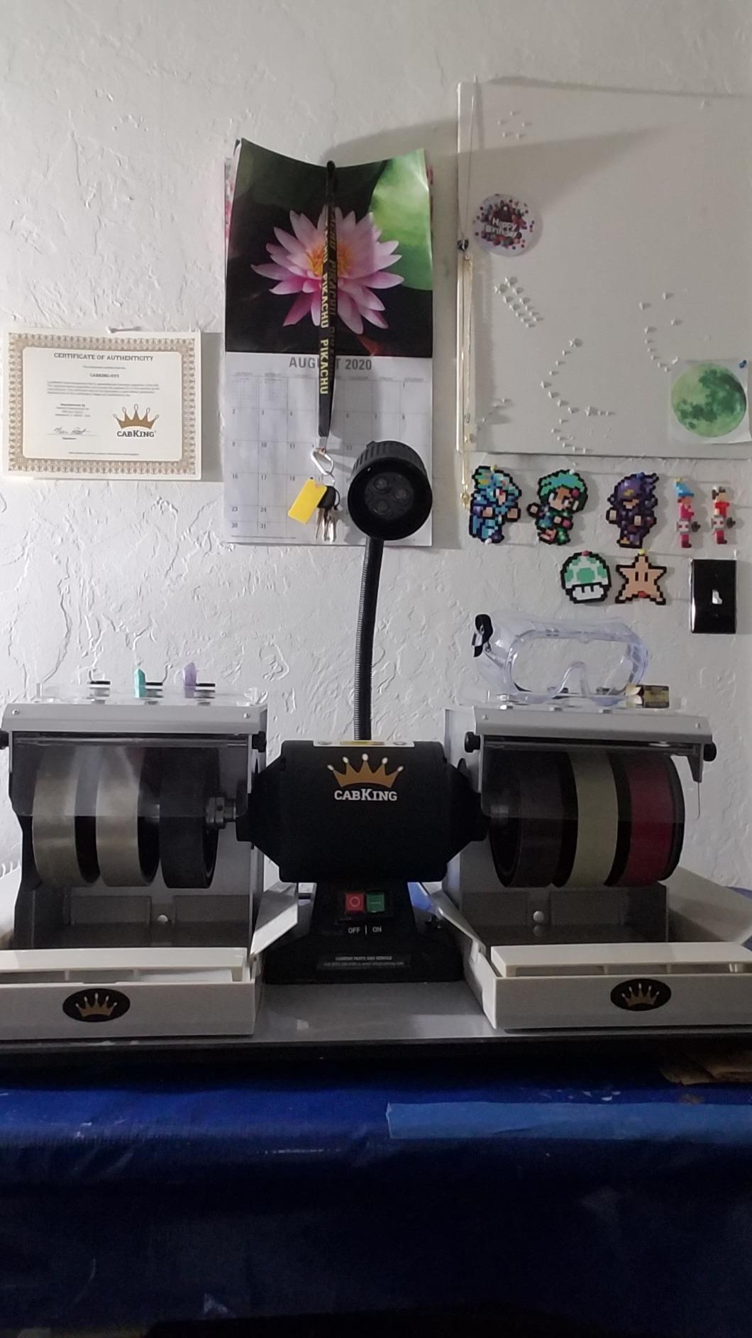 $45/mo - Finance CabKing 6" Cabbing Machine | Lapidary Rock Grinder ...