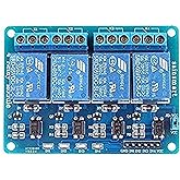 Amazon.com: TOLAKO 4 Channel 12V Relay Module for Arduino Electronic Electricity Appliance ...