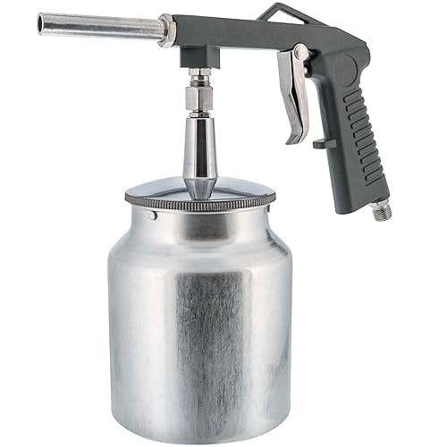 TCP Global Air Undercoating Spray Gun with Suction Feed Cup - Pneumatic ...