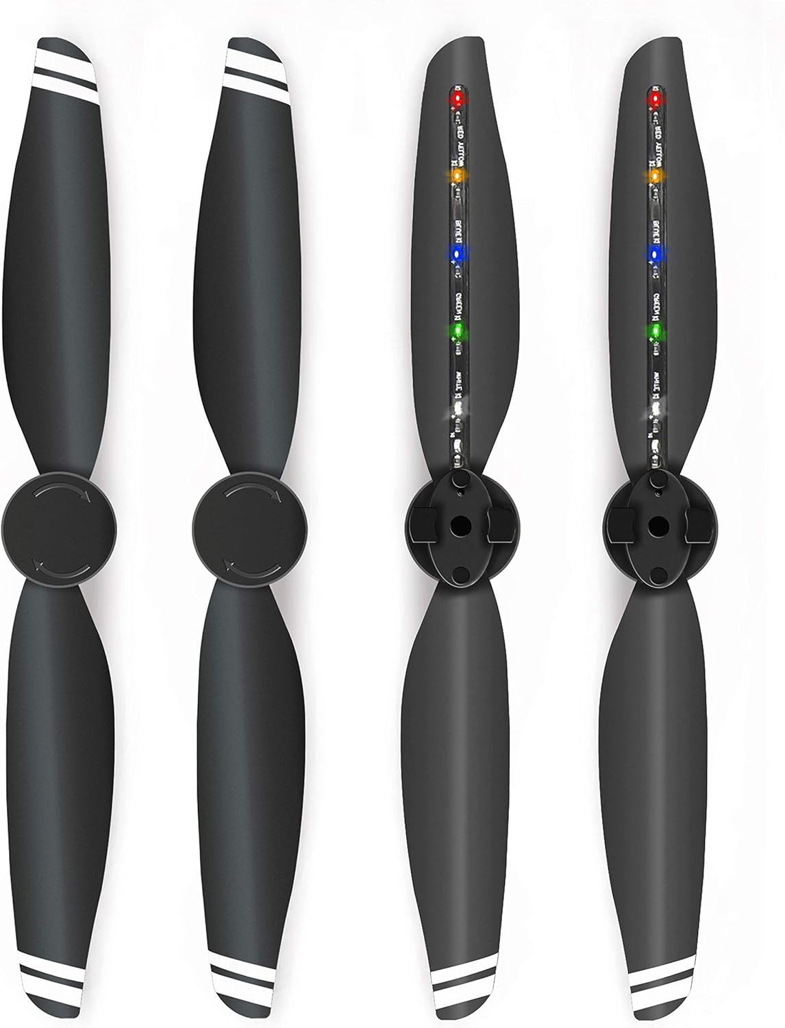 STARTRC Mavic Air 2 Propellers Rechargeable LED Light Flash Low-Noise ...