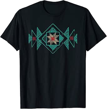 Amazon.com: Aztec Design Graphic T-Shirt: Clothing