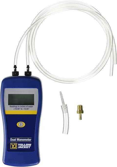 Yellow Jacket 78052 Electric Manometer: Amazon.ca: Tools & Home Improvement