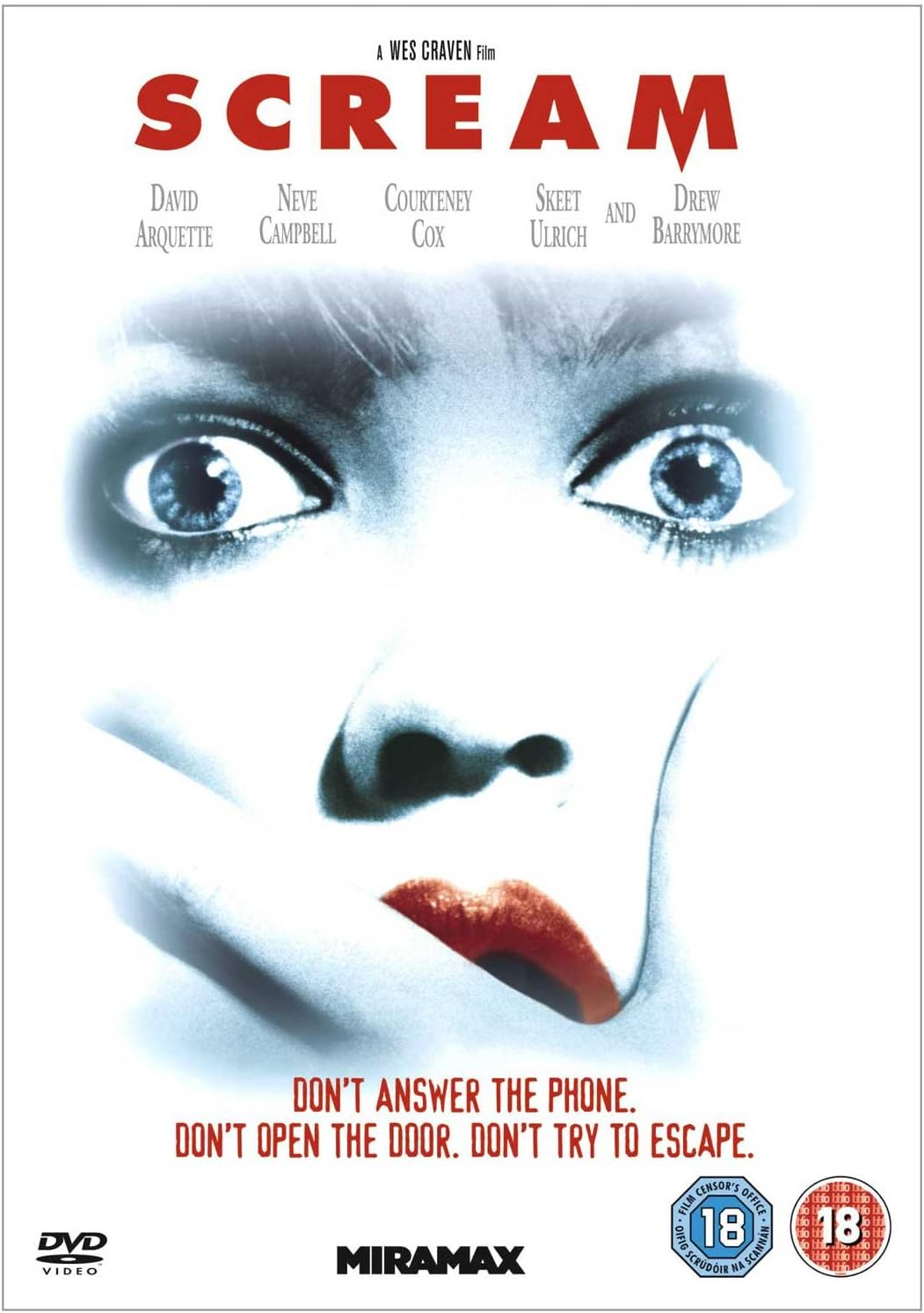 Scream [DVD]: Amazon.co.uk: David Arquette, Neve Campbell, Courteney ...