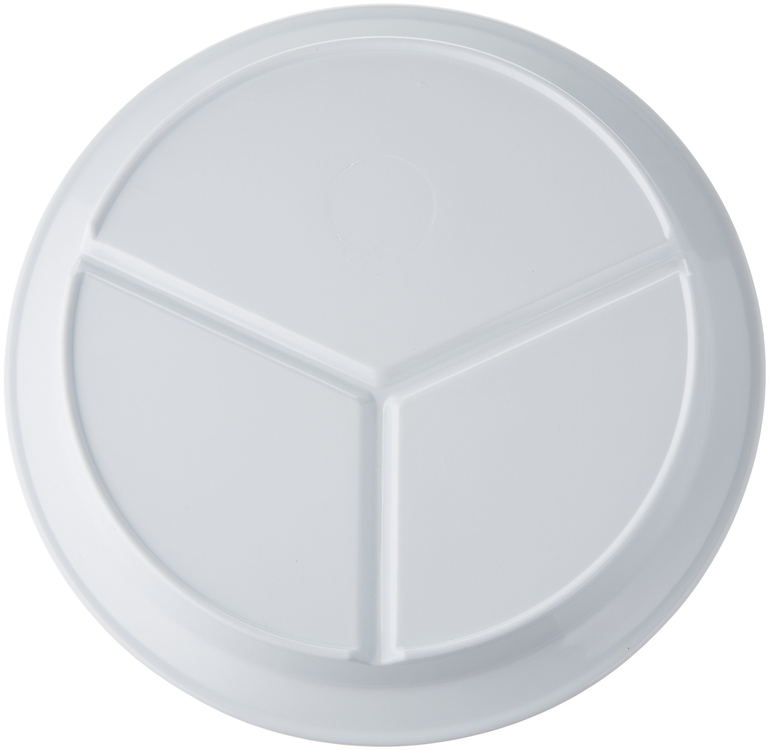 Mua Sammons Preston Partitioned Scoop Dish, Melamine Divided Plate for ...