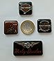 Amazon.com: Harley Davidson Bikes Set Of 9 Mini Fridge Magnets (na ...