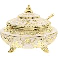 Amazon.com | Veemoon Turkish Dish Container Golden Candy Servers Coated ...