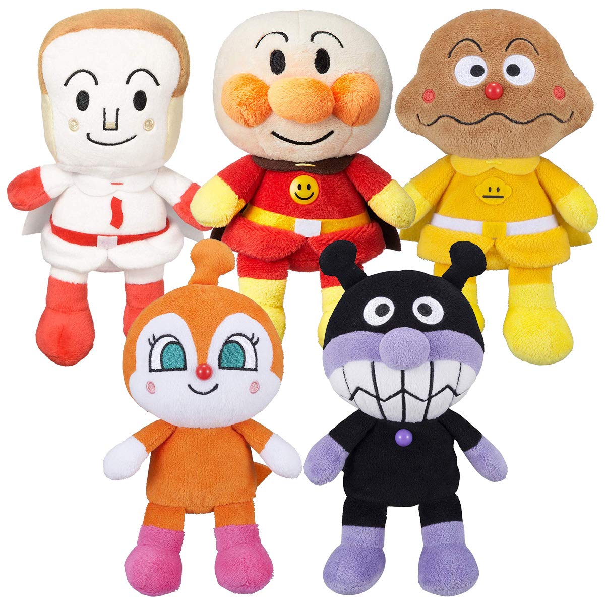 Mua Sega Toys Anpanman Prichii Beans S Plus 5 Piece Plush Set, Anpanman ...