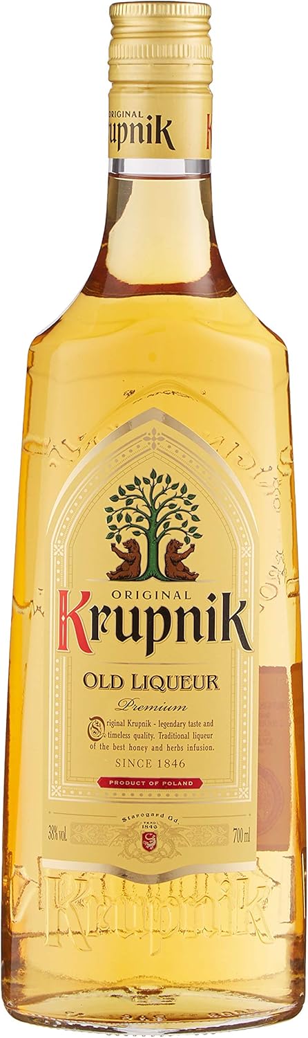 Krupnik Honey Vodka Liqueur, 70cl: Amazon.co.uk: Grocery