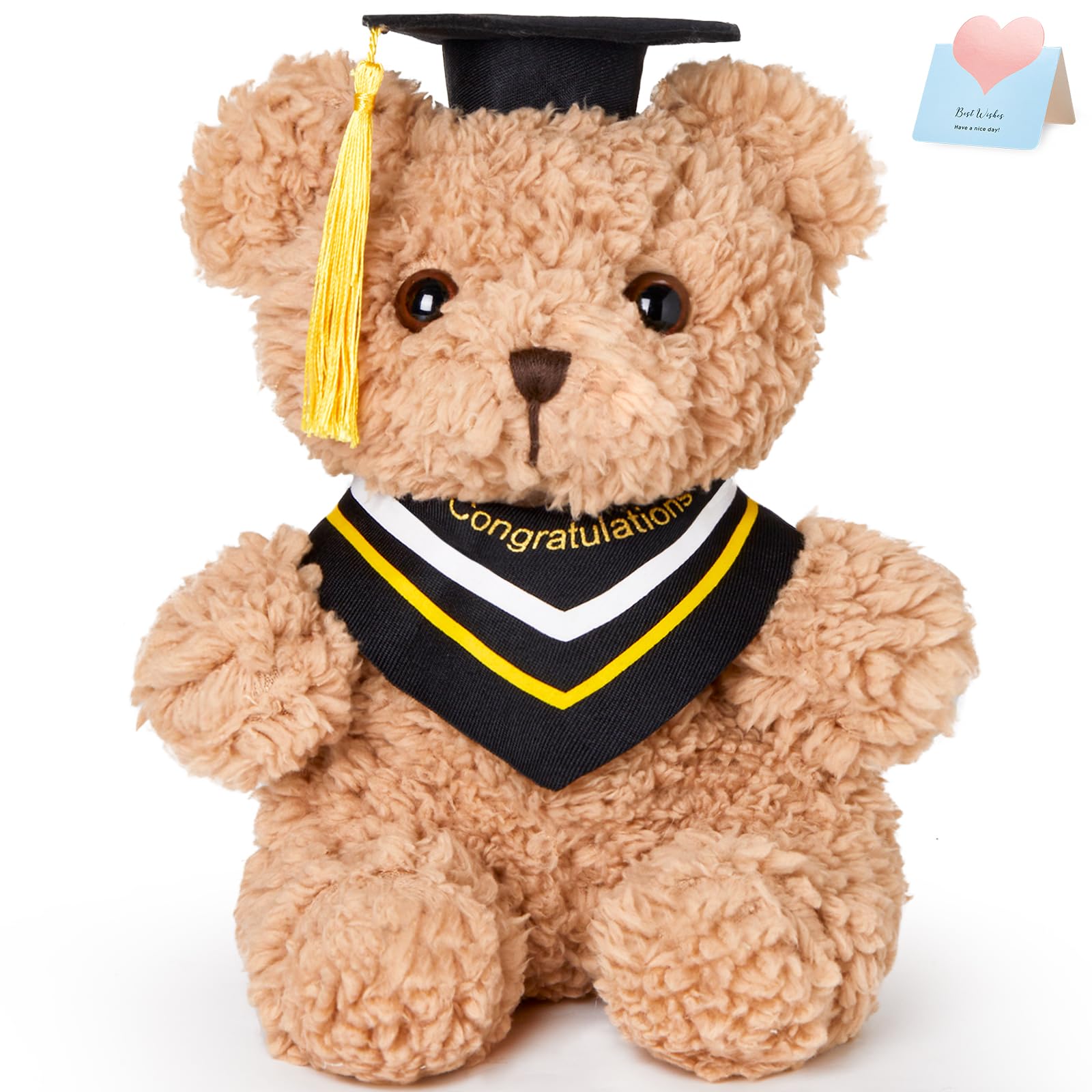 Athoinsu 9" Graduation Bear Class of 2025 Teddy Bear Stuffed Animal ...