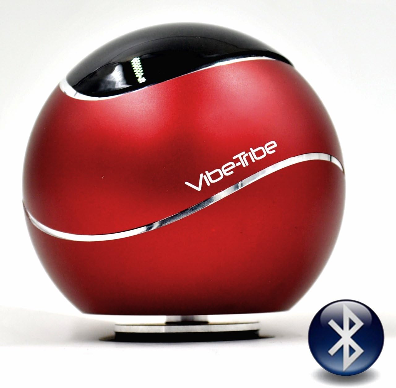 Vibe-Tribe Orbit – Ruby Red 15 Watt Bluetooth Vibration Speaker, Hands ...