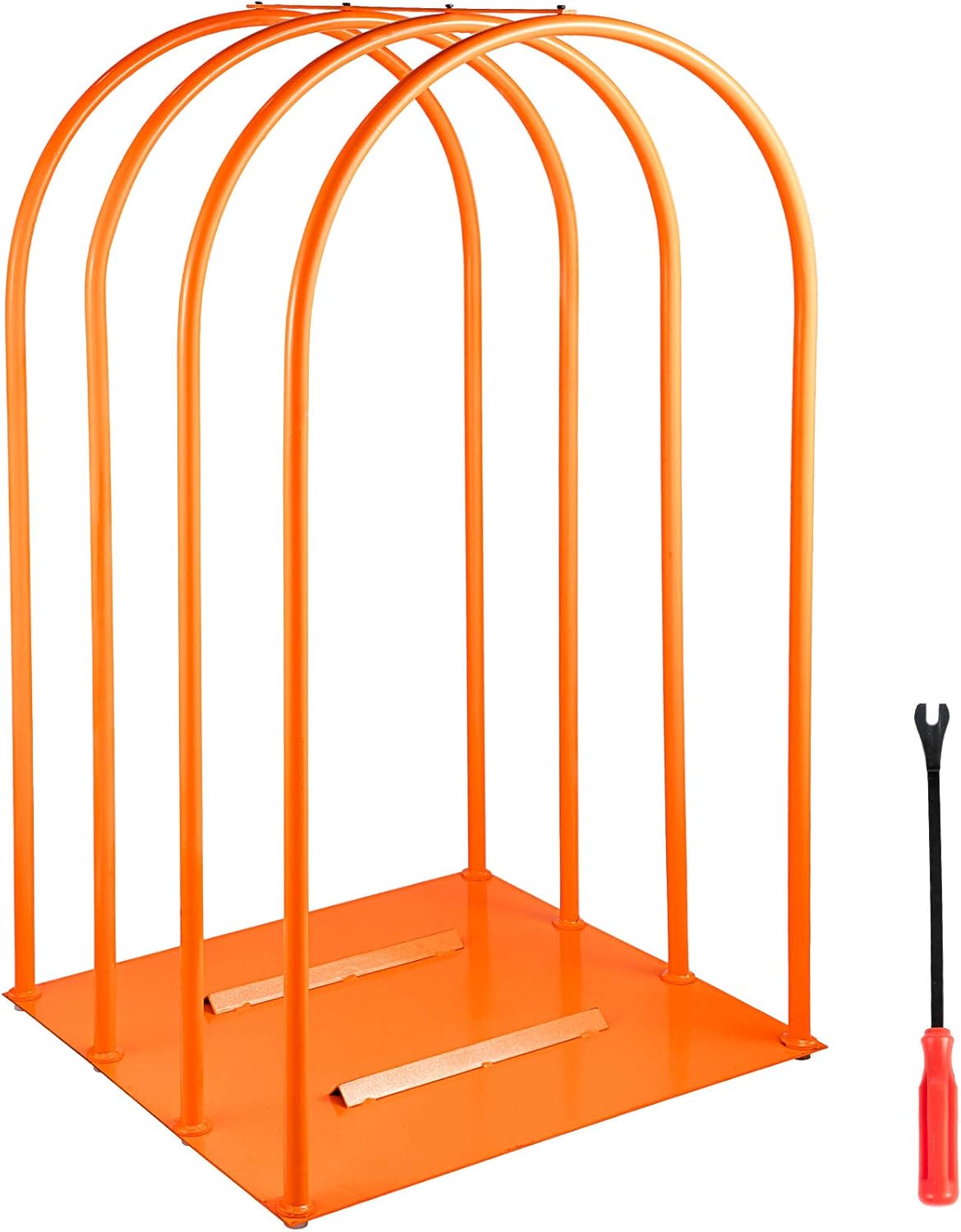 Amazon.com: VEVOR Tire Inflation Cage, 4-Bar Tire Cage, Steel Frame ...