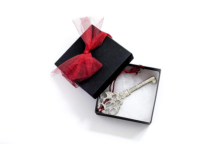 Amazon.com: Handmade First Home Key Christmas Ornament Pewter: Handmade