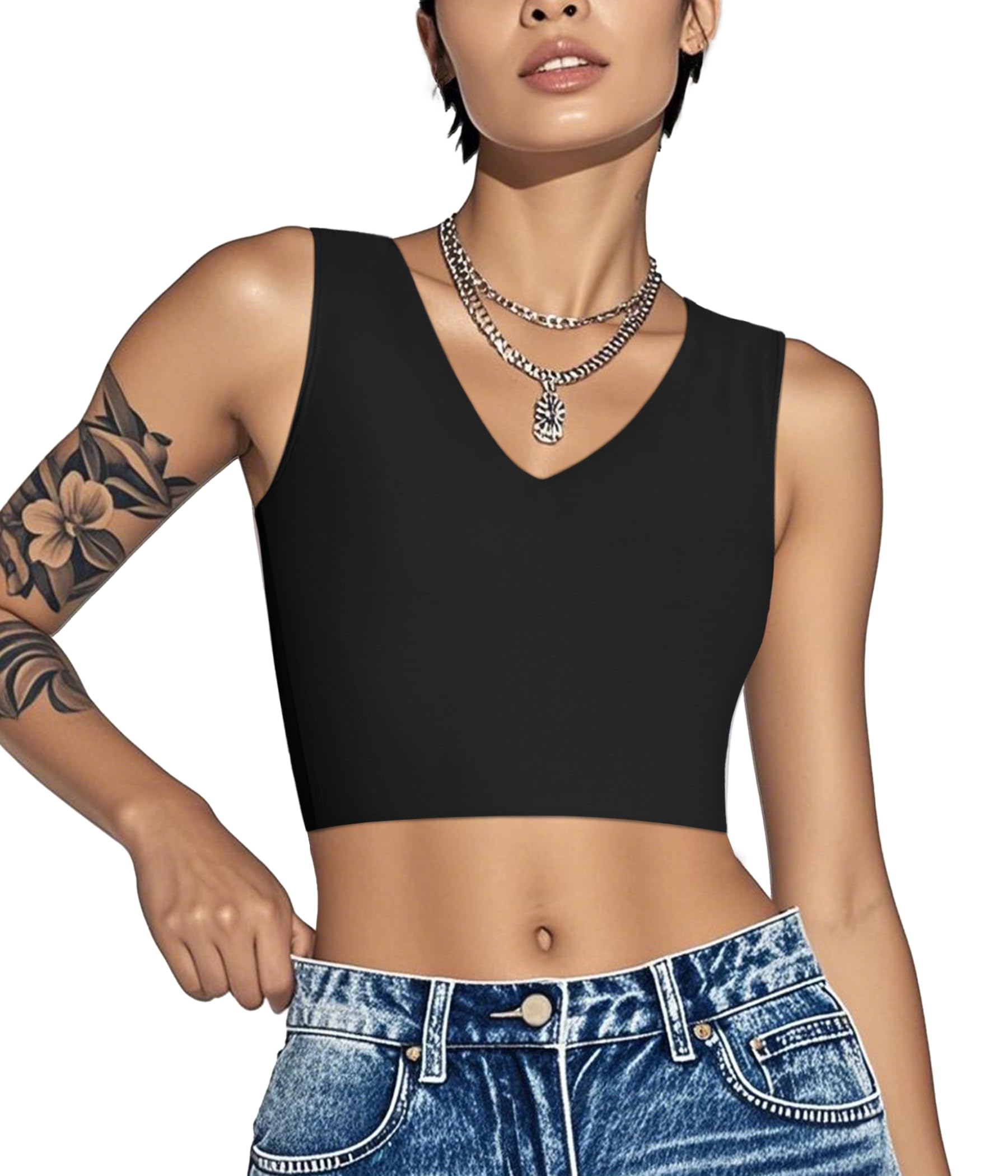 Rolewpy Chest Binder for Transgender FTM Women Binder Bra Tomboy Breast ...