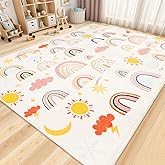 Amazon.com: LTKOUGFAM Soft Kids Area Rug, Large Washable Space Mat, Non ...