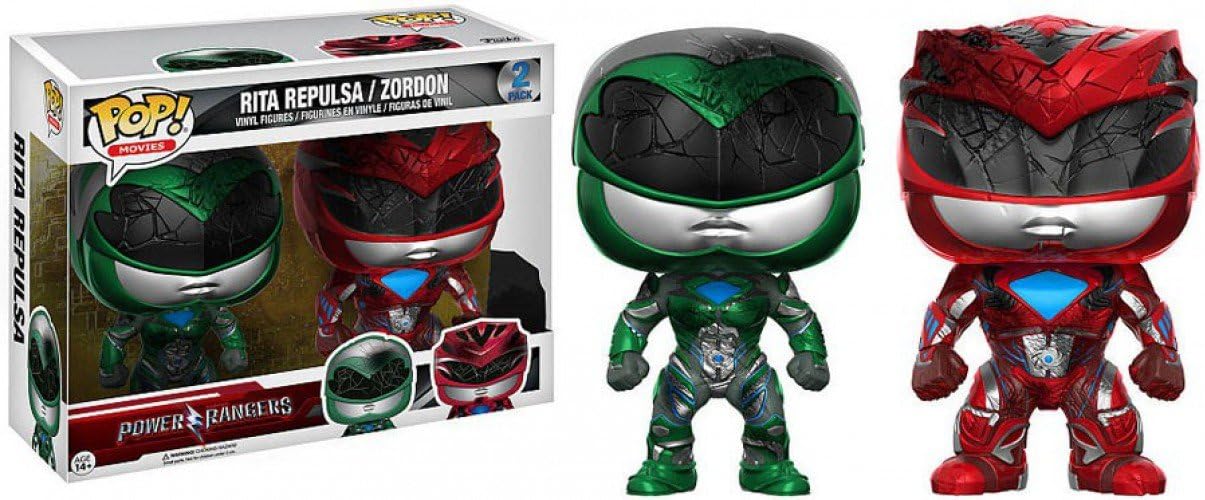 Amazon.com: Funko POP! Power Rangers 2-Pack Vinyl Figure Toys R US ...