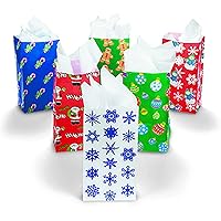 Amazon.com: Fun Express Holiday Treat Bag Assortment - Bulk set of 144 ...