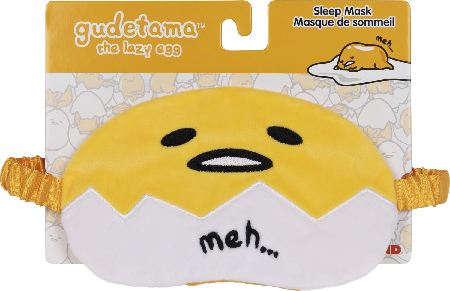 GUND Gudetama The Lazy Egg 4 Inch Plush Sleep Mask – BigaMart