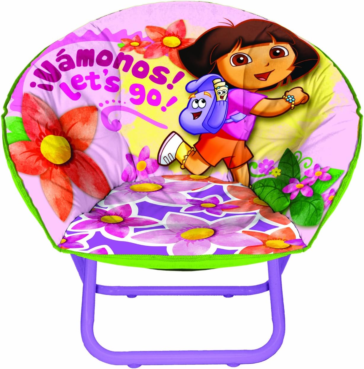 Nickelodeon Dora the Explorer Toddler Saucer Chair: Amazon.co.uk: Toys ...