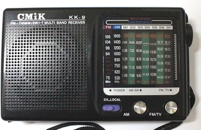 Kaide KK-9 Pocket Radio Superheterodyne KK9 TV FM AM: Amazon.co.uk ...