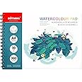 Amazon.com: Spiral Bound Watercolor Paper Pad Sketchbook for Beginners ...