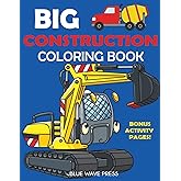 At the Construction Site Coloring Book (Dover Kids Coloring Books ...