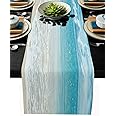 Amazon.com: Gsypo Summer Table Runners 70 Inches Long Tropical Ocean ...
